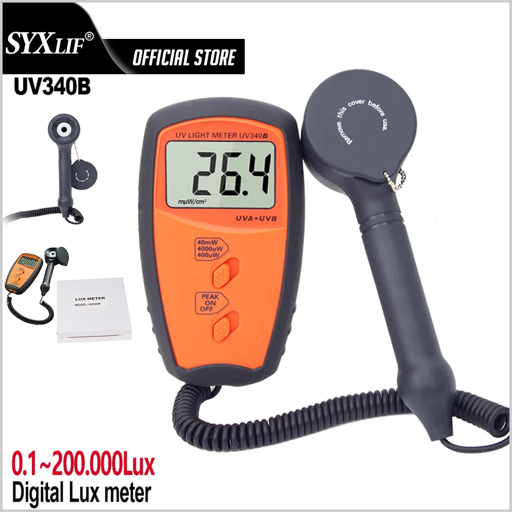SYXLIF-UV-Radiometers-Ultraviolet-Radiation-Detector-Ultraviolet-Meter ...