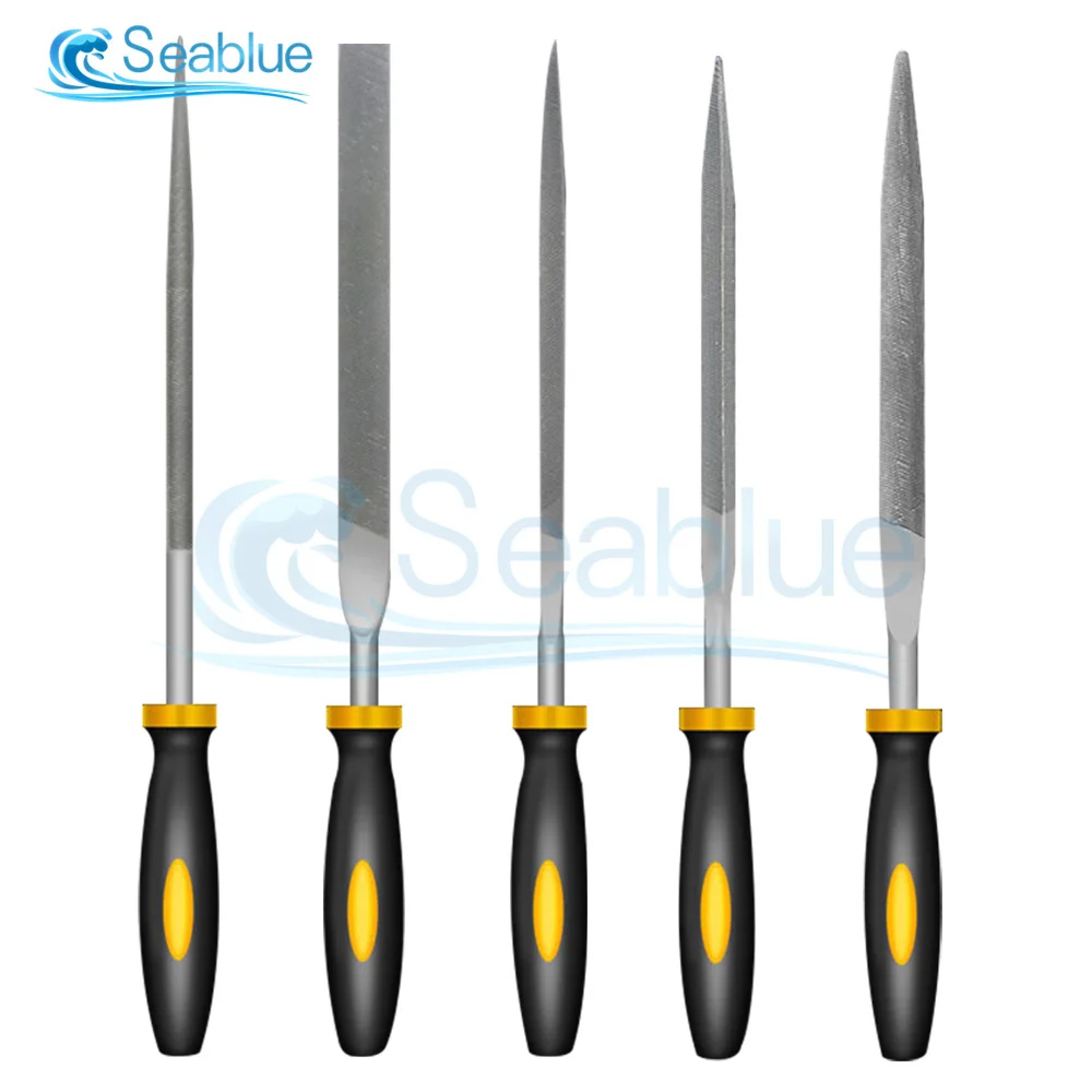 5pcs 140/160/180mm Mini Metall Raspel Nadel feilen Set Holz schnitzwerk ...