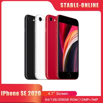 Original Apple iPhone SE 2020 IOS CellPhone Unlocked 4.7'' A13 Bionic 3G RAM 64/128/256GB ROM ...