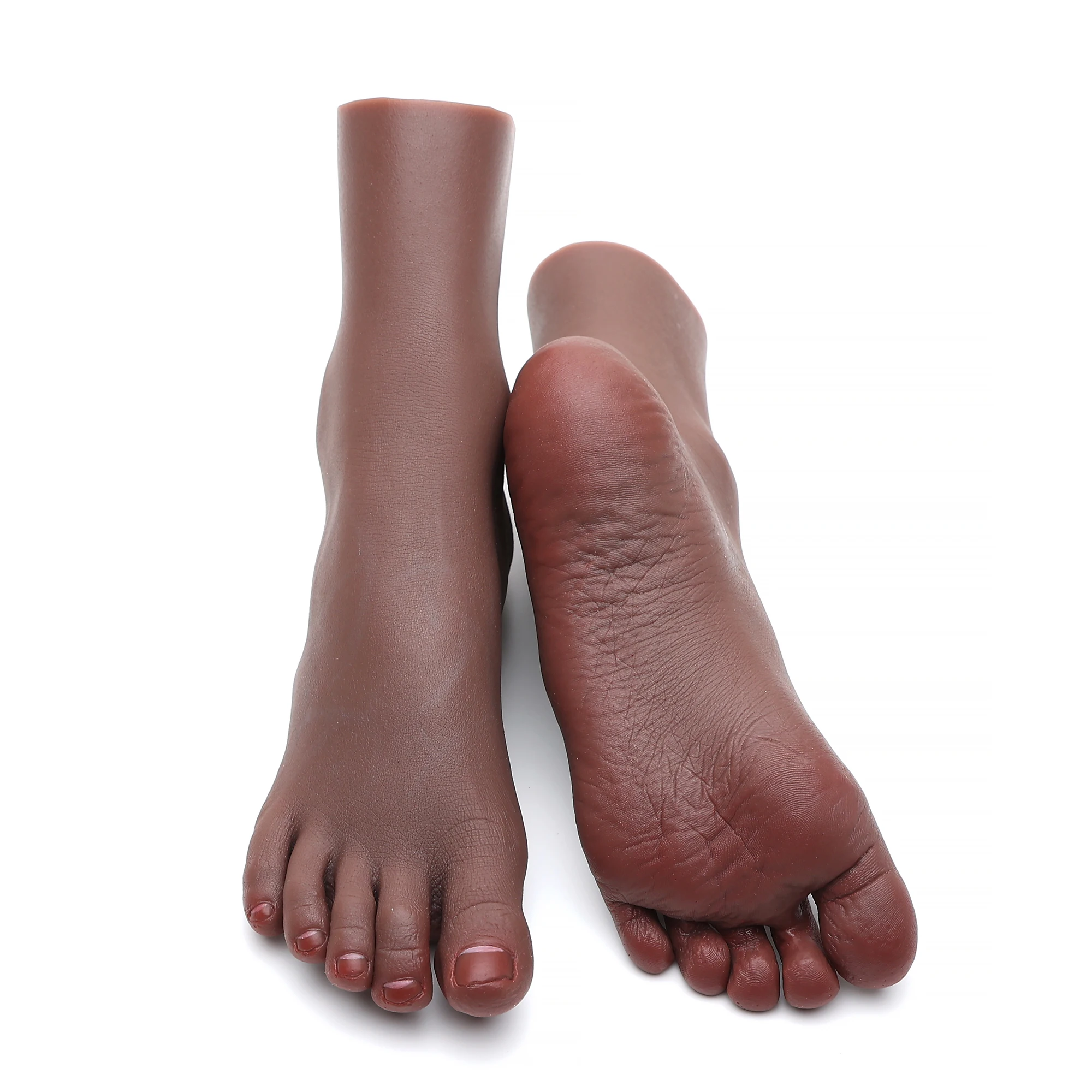 Simulation Girl Foot Model Real Skin Clone Nail Art Tattoo Leg Shooting ...