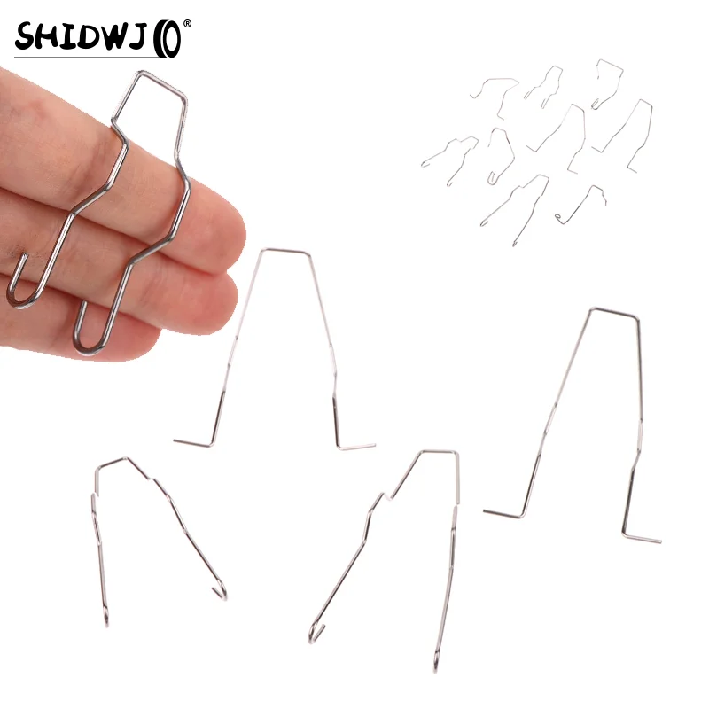 9Pcs Metal Headlight Bulb Spring Clips Fits For H1 H3 H4 H7 Car ...