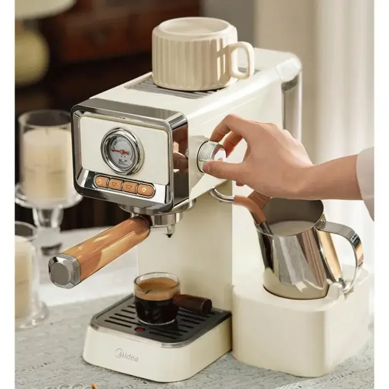 Midea Coffee Maker 220V 50Hz Cloud Milk Brewing Coffee Machine 1300W ...