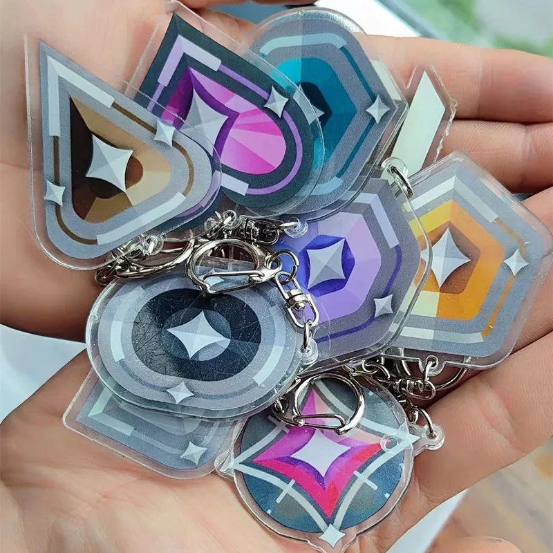 Came Valorant Acrylic Keychain For Women Men Jewelry Key Chain Badge ...
