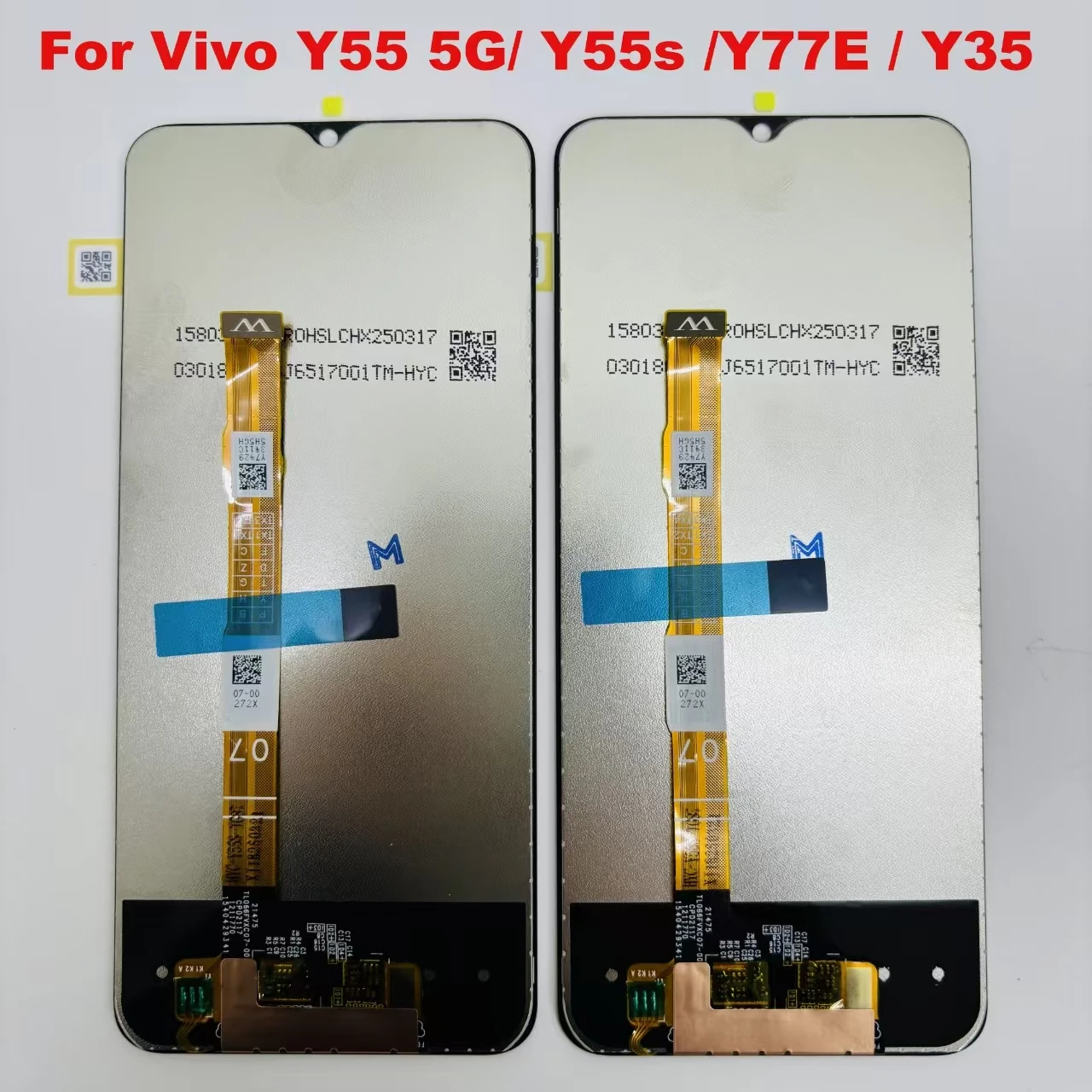 6.58'' Y55 5G LCD For VIVO Y55s 5G LCD Display For Vivo Y35 4G Touch ...
