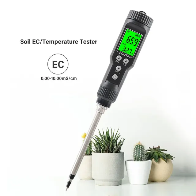 Burpee Soil Tester 2-in-1 Digital PH Soil Meter, Soil Test Kit, Soil ...