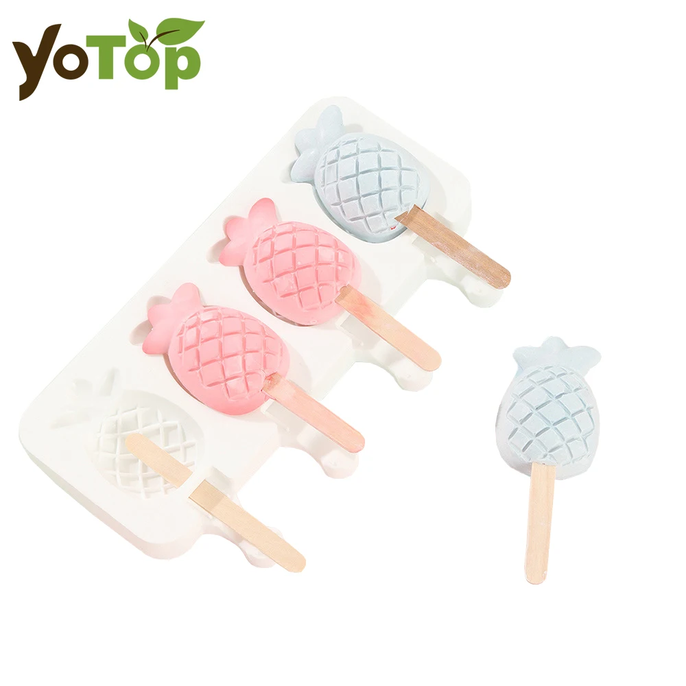 DIY-Reusable-Ice-Pop-Mold-Food-Grade-Silicone-Ice-Cream-Mold-for ...