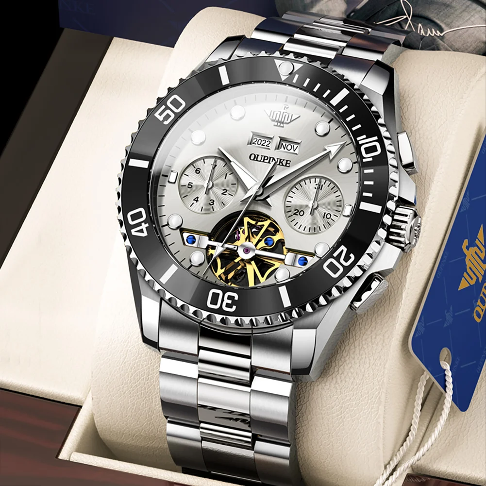 Oupinke Original Automatic Men's Luxury Fashion Watch Top Brand ...