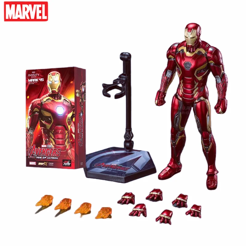 ZD-Marvel-Iron-Man-MK45-MK85-MK43-MK42-War-Machine-Movable-Figure-Toy ...