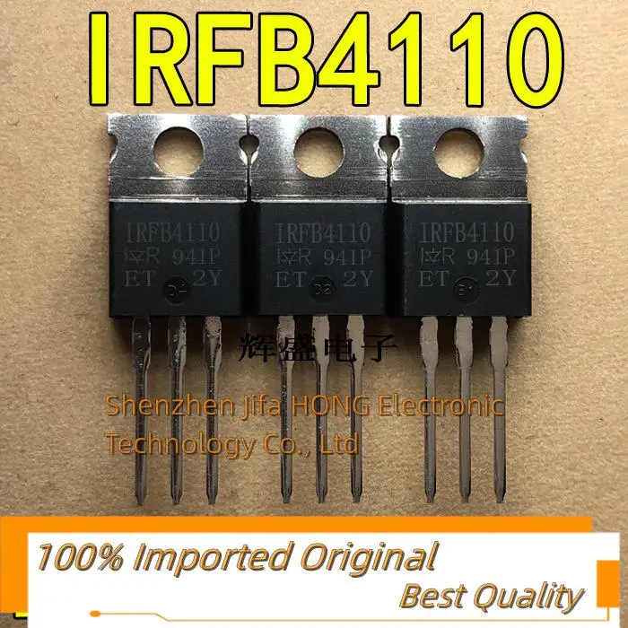 10PCS-Lot-IRFB4110-IRFB4110PBF-IR-TO-220-N-Channel-MOSFET-180A100V-Best ...