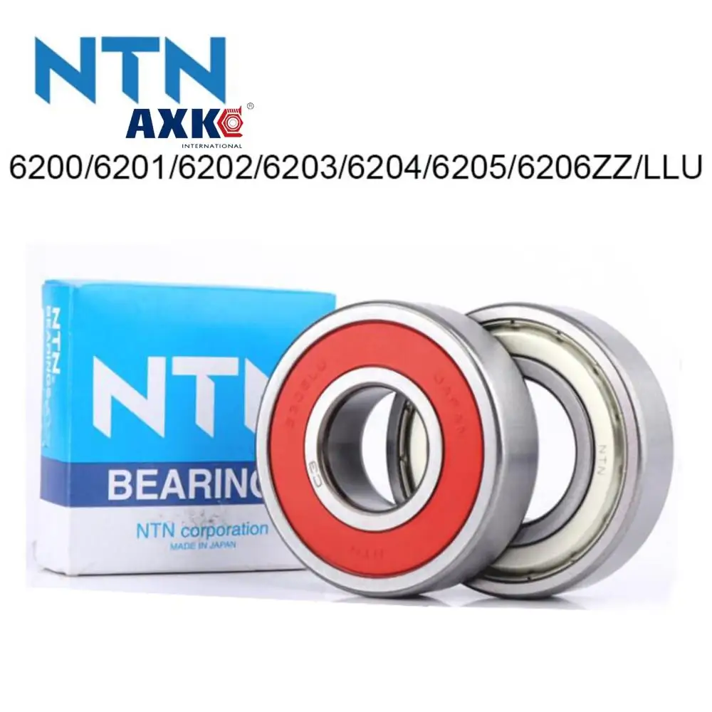Japan-100-Original-NTN-Bearing-6200-6201-6202-6203-6204-6205-ZZ-LLU ...