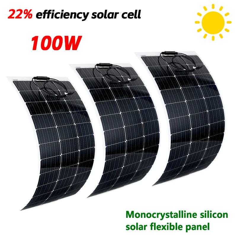 Flexible-Solar-Panel-600W-100W-200W-300W-400W-500W-Bendable-Waterproof ...