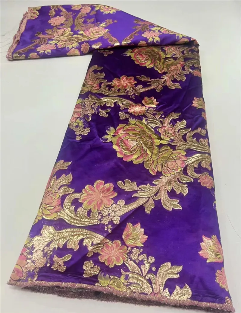 Purple Brocade Pattern