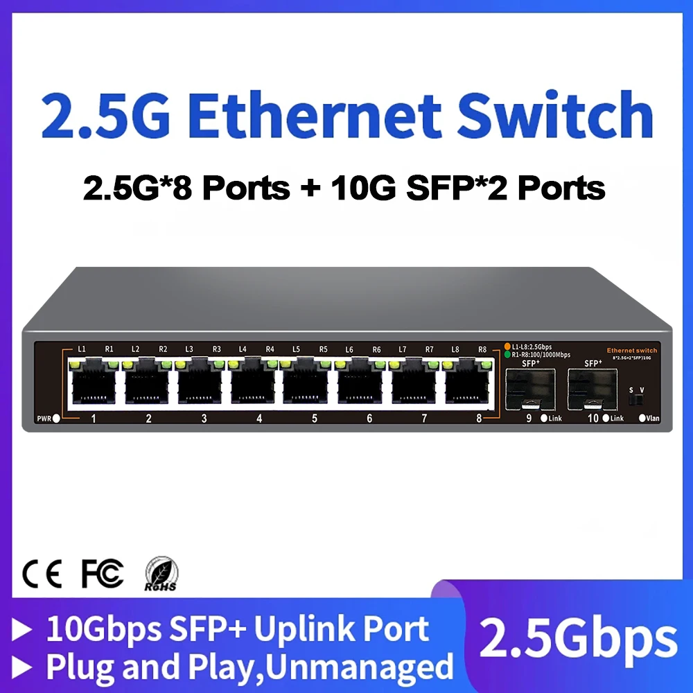 8-2-Ports-2-5G-Ethernet-Network-Switch-2500BASE-TX-Switch-with-2-10G ...