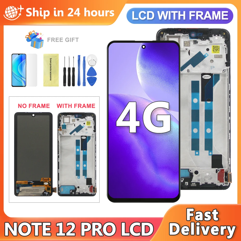 Amoled-para-Xiaomi-red-mi-note-12-pro-4G-2209116ag-2209116ag-LCD-red-mi ...