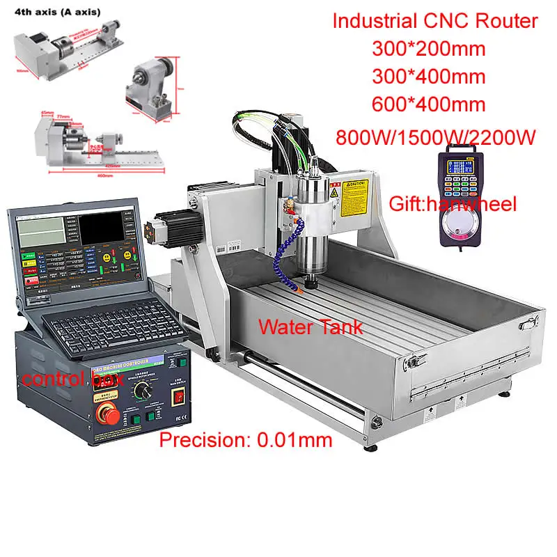 Routeur-CNC-industriel-6040-2200W-machine-fabriquer-des-m-taux ...