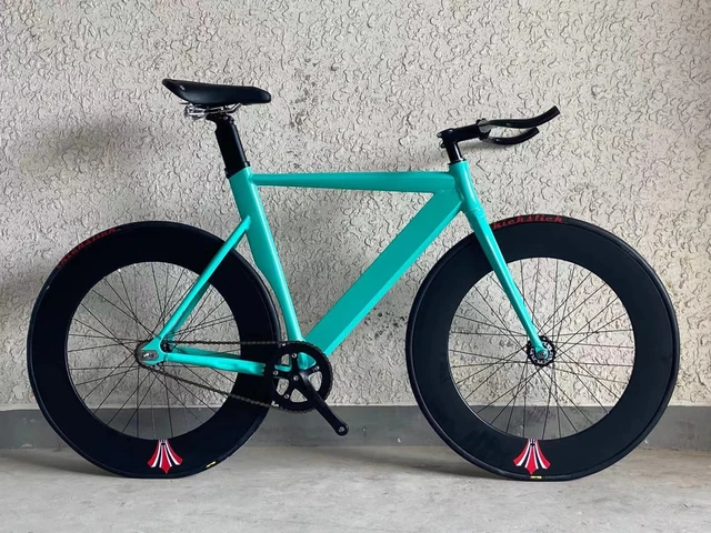 White Aqua Colored Fixie