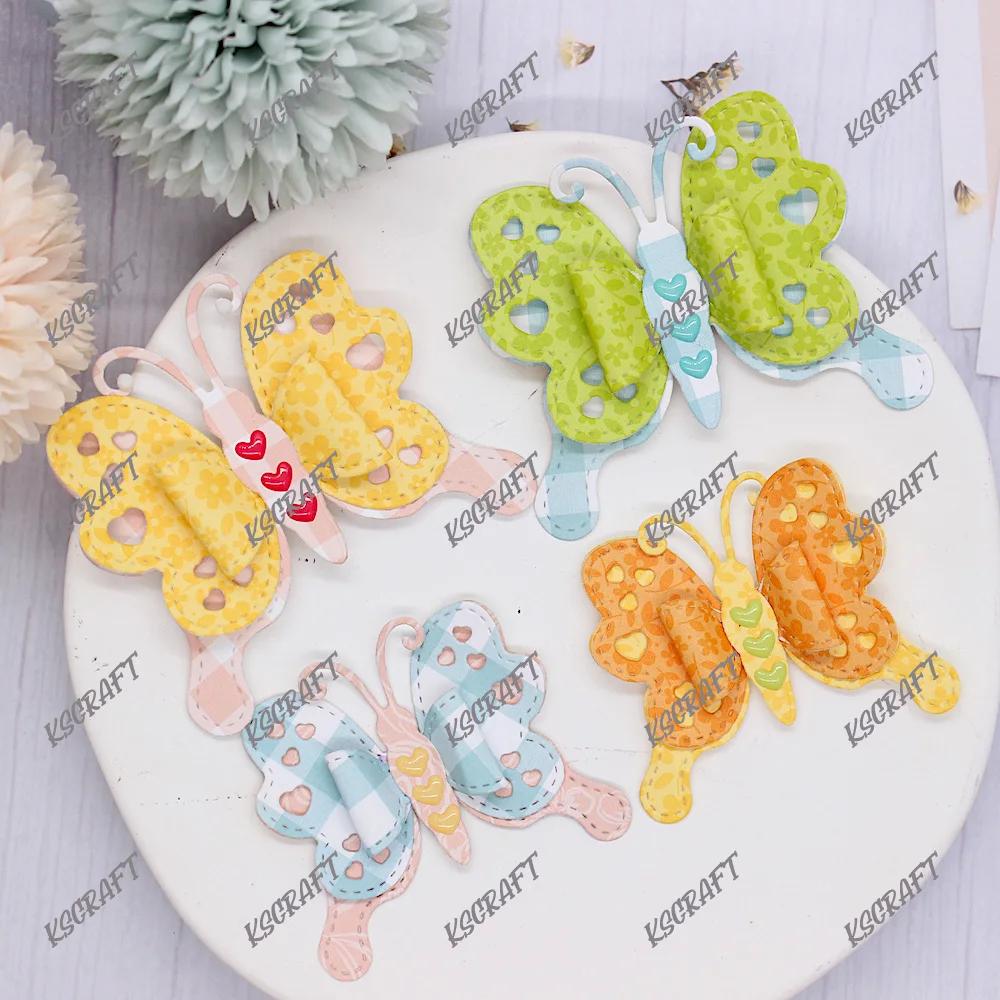 KSCRAFT-Butterfly-bows-Metal-Cutting-Dies-Stencils-for-DIY-Scrapbooking ...