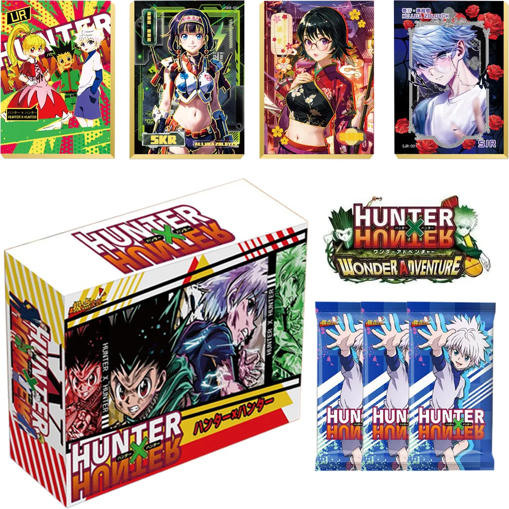 Coleção Completa HUNTER×HUNTER: Cards, Figuras de Ação, Jogo de ...