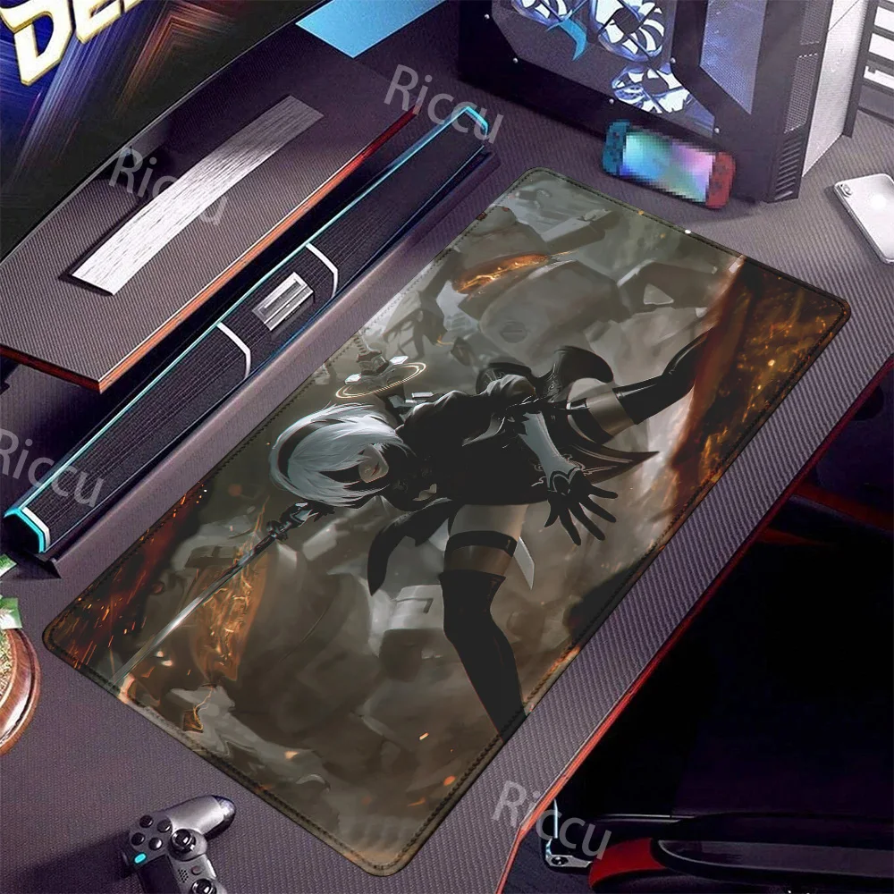 Jogo-NieR-Automata-2B-Mouse-Pad-Grande-Tablepad-De-Borracha-PC-Game ...
