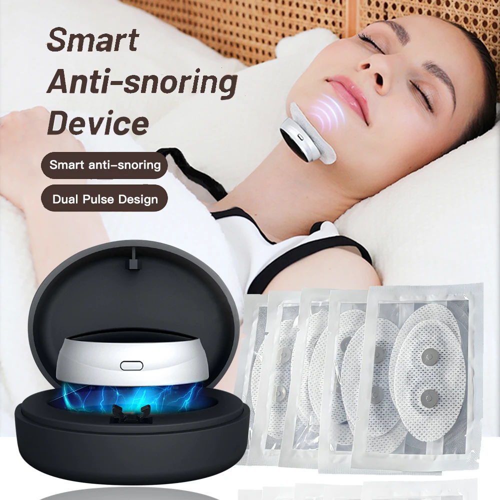 Inteligente Anti Snoring Device Tens Pulse Effective Solution Noise