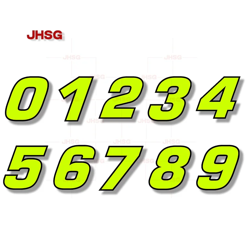 Racing-Number-Sticker-Motorcycle-Off-road-Vehicle-Car-Sticker ...
