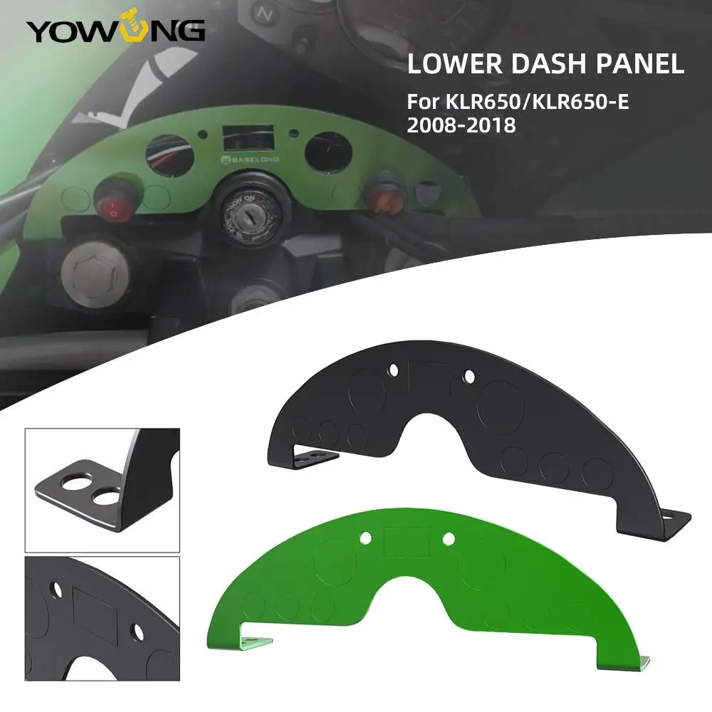 KLR650-E-Motorcycle-Accessories-Lower-Dash-Panel-CNC-Aluminum-For ...