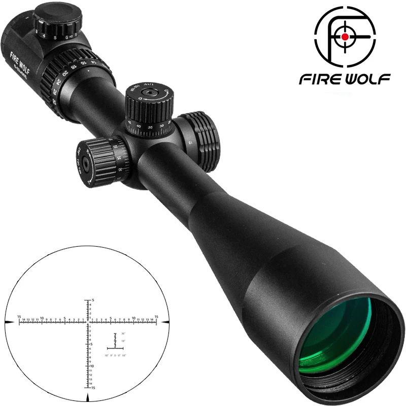 Tactical-8-32X56-E-Air-Rifle-Optics-Red-Dot-Green-Sniper-Scope-Compact ...