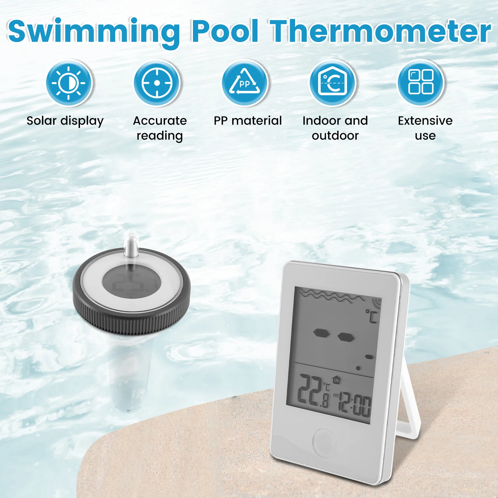 Wireless-Pool-Thermometer-C-F-Easy-Read-Digital-Tub-Pool-Thermometers ...
