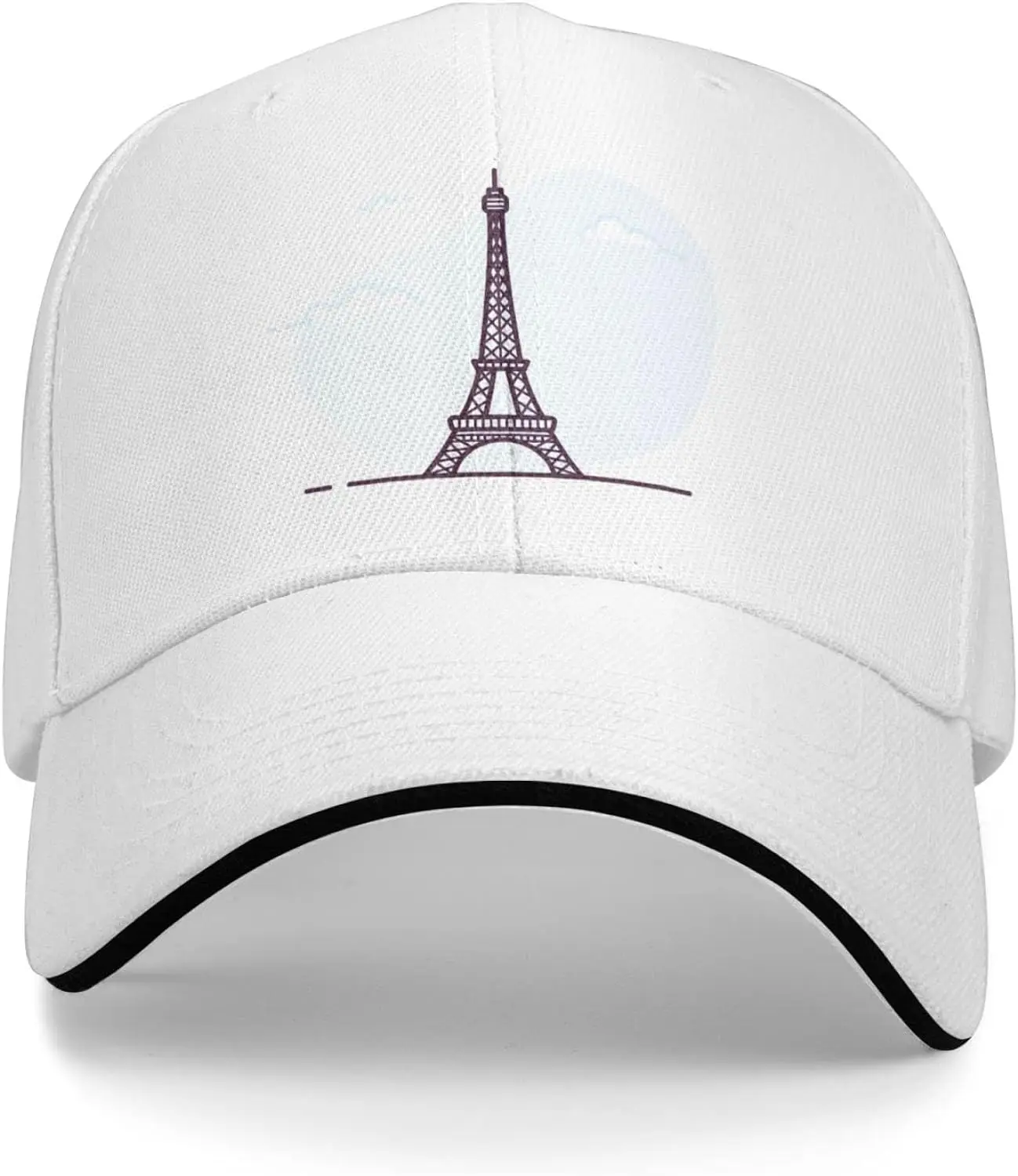 Paris-Eiffel-Tower-Baseball-Cap-Retro-Adjustable-Dad-Hats-Gift-for-Men ...