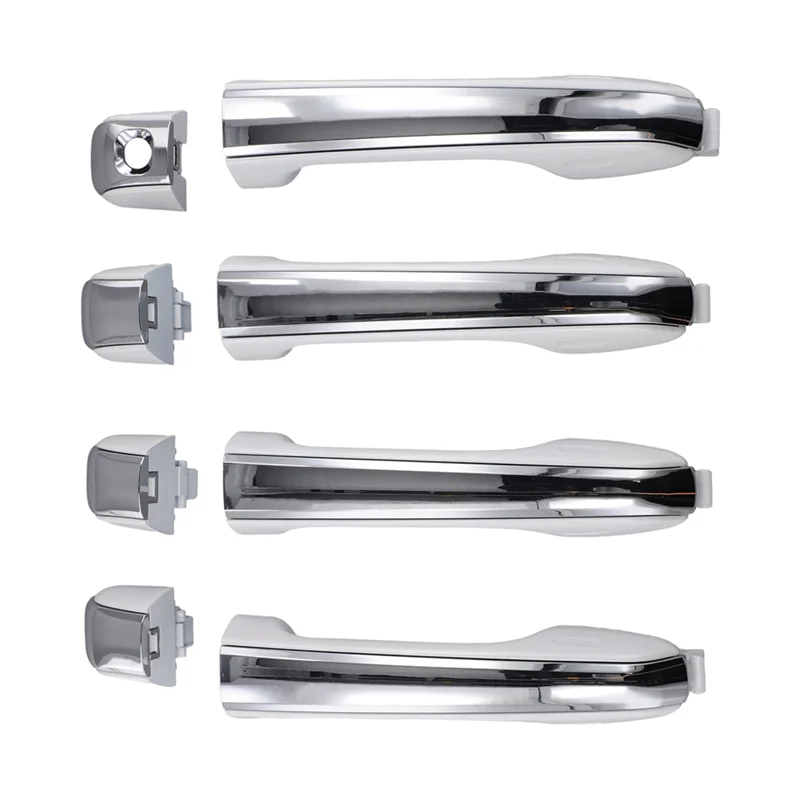 NEW-Chrome Exterior Door Handle Set(4 Pieces) For Lexus GX460 2010-2021 ...
