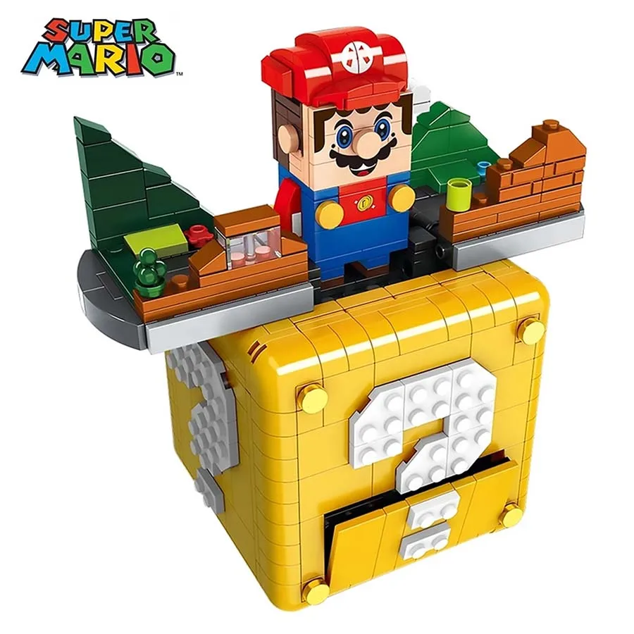 Juego de bloques de construcción de Super Mario para niños y adultos ...