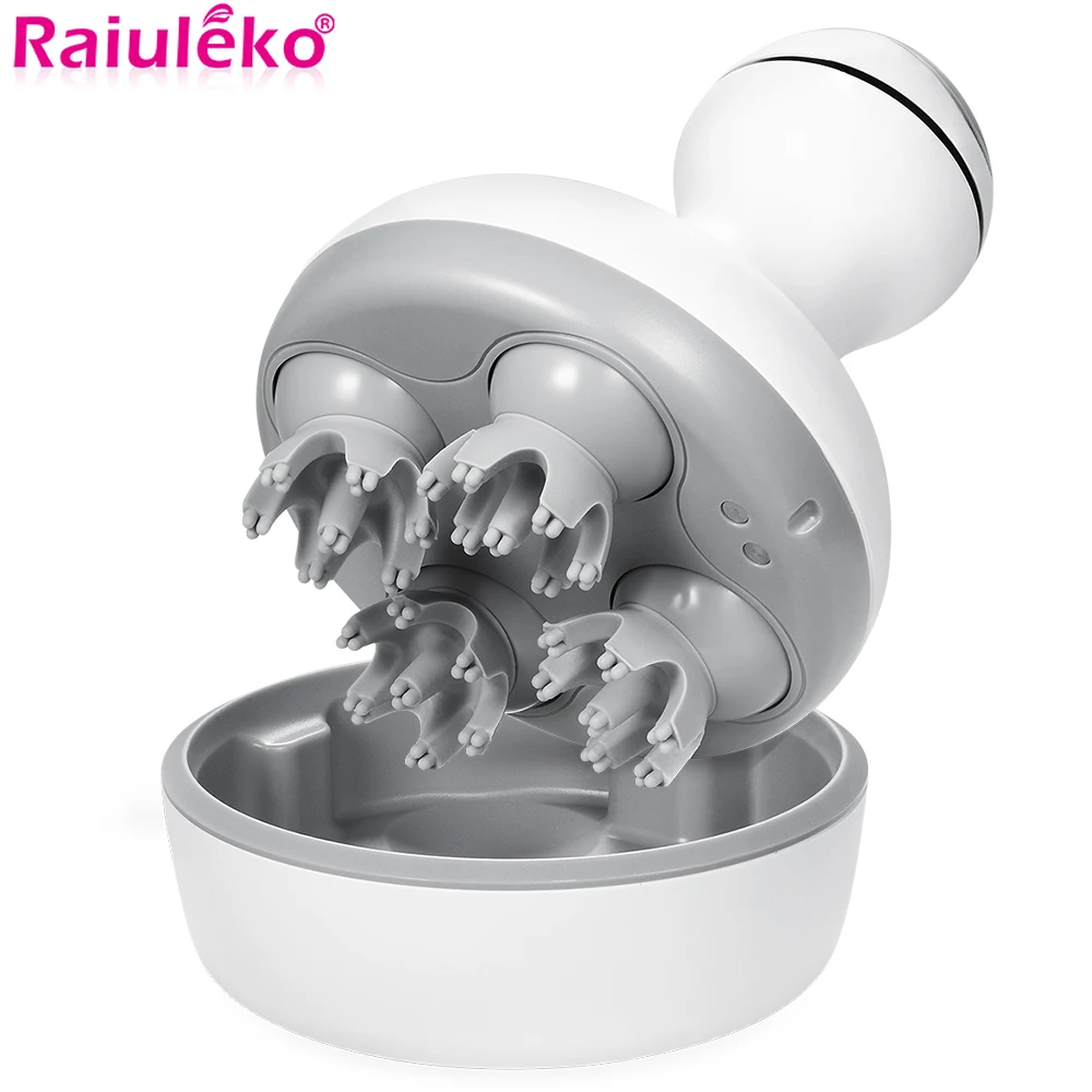 3D Electric Head Massager Antistress Relax Body Neck Massage Health ...