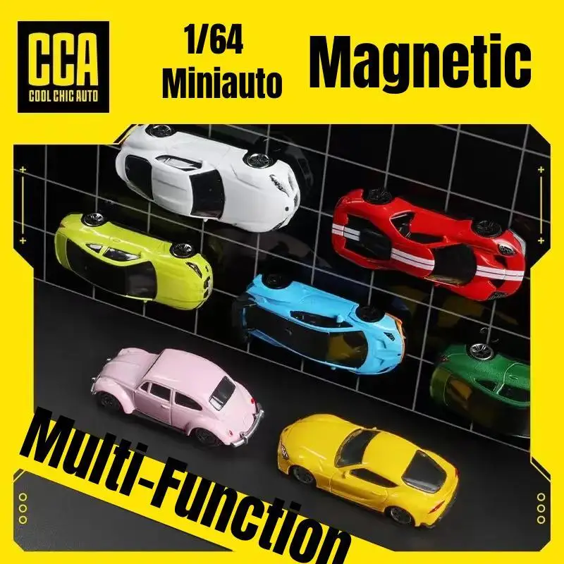 1-64-Magnetic-Miniature-Car-Toy-Model-Volkswagen-Toyota-BMW-Lamborghini ...