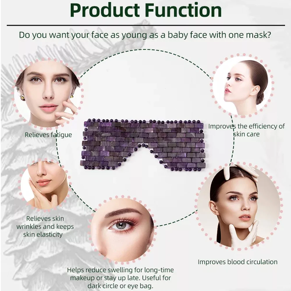 Natural Amethyst Eyes