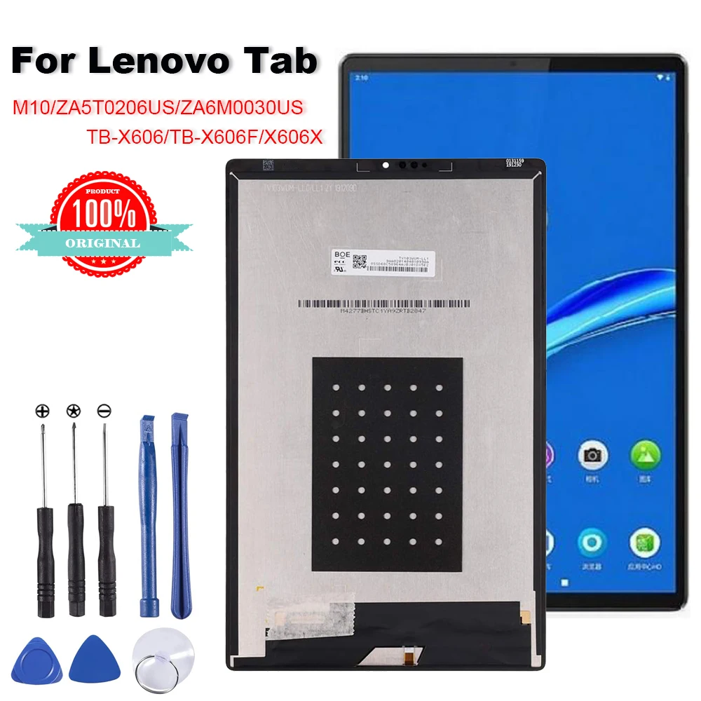 Pantalla LCD Original para Lenovo Tab M10 FHD Plus, montaje de cristal digitalizador con ...
