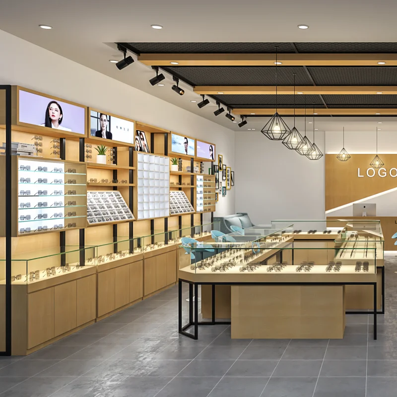 Optical Window Displays Creative Modern Custom Optical Store Design