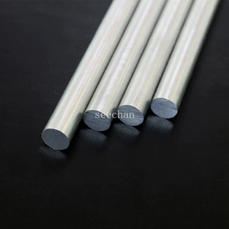 6061 tige en aluminium alliage solide barre ronde en aluminium CNC ...