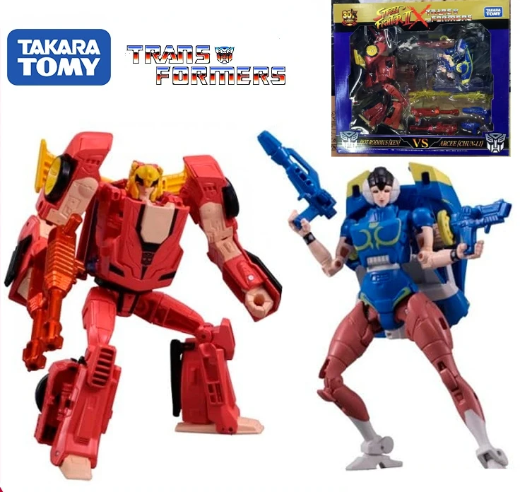 In-Stock-Takara-Tomy-Transformers-Joint-Street-Fighter-30th-Anniversary ...