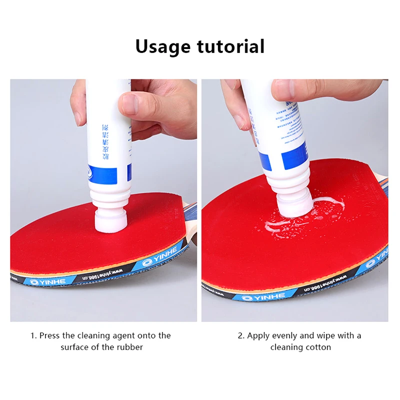 75ml Anti-Adhesive Agent Rubber Cleaner For Table Tennis Ping Pong ...