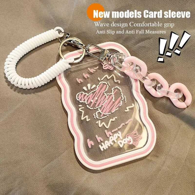1PC-Cute-ID-Card-Meal-Card-Access-Control-ID-Card-Acrylic-Card-Holder ...