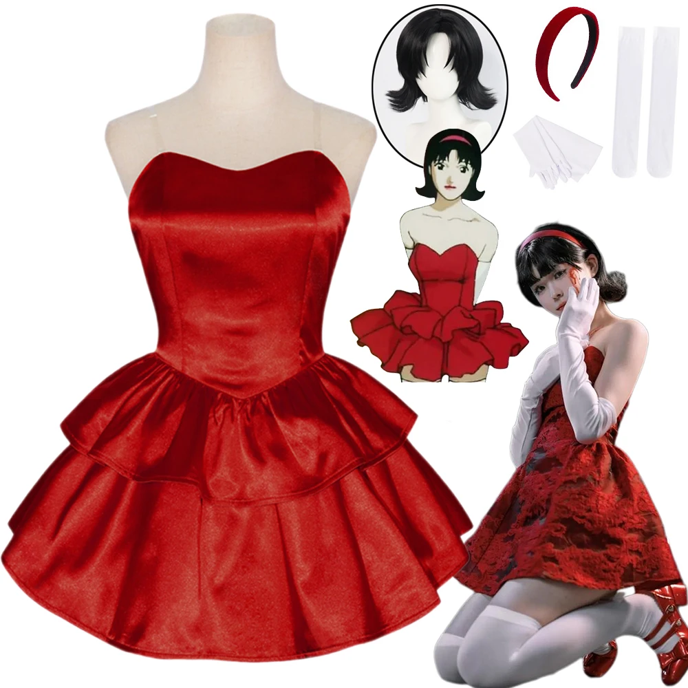 Anime Mima Cosplay Kirigoe Costume Perfect Blue Mima Dress Stockings ...