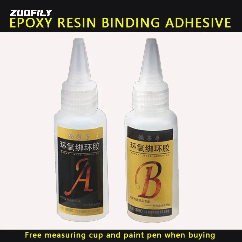 Special Epoxy AB Transparent Glue DIY for Fishing Rod To Repair Guide ...