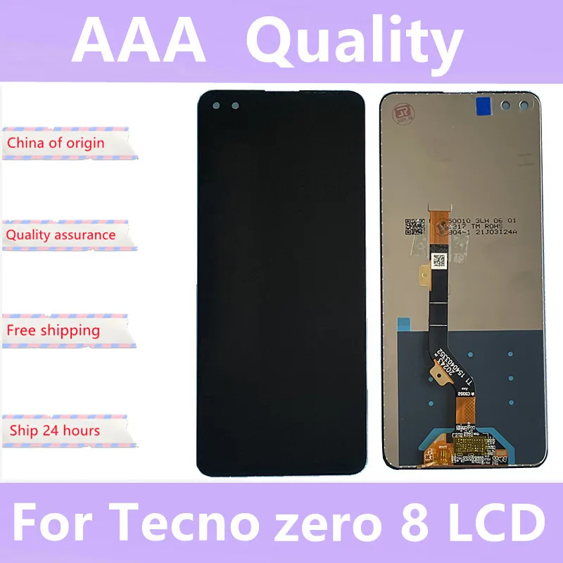 Tested-6-85-For-Infinix-Zero-8-X687-LCD-Display-Touch-Screen-Assembly ...