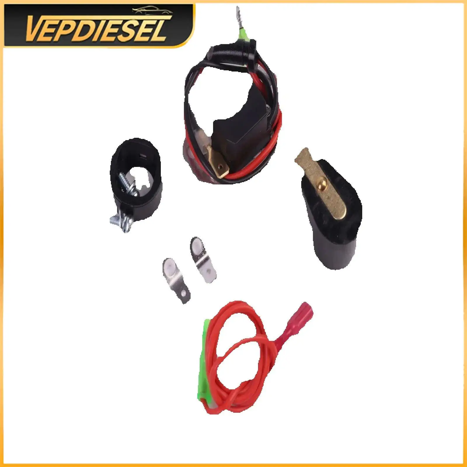 AccuSpark Electronic Ignition Conversion Kit for LUCAS 25D DM2 ...
