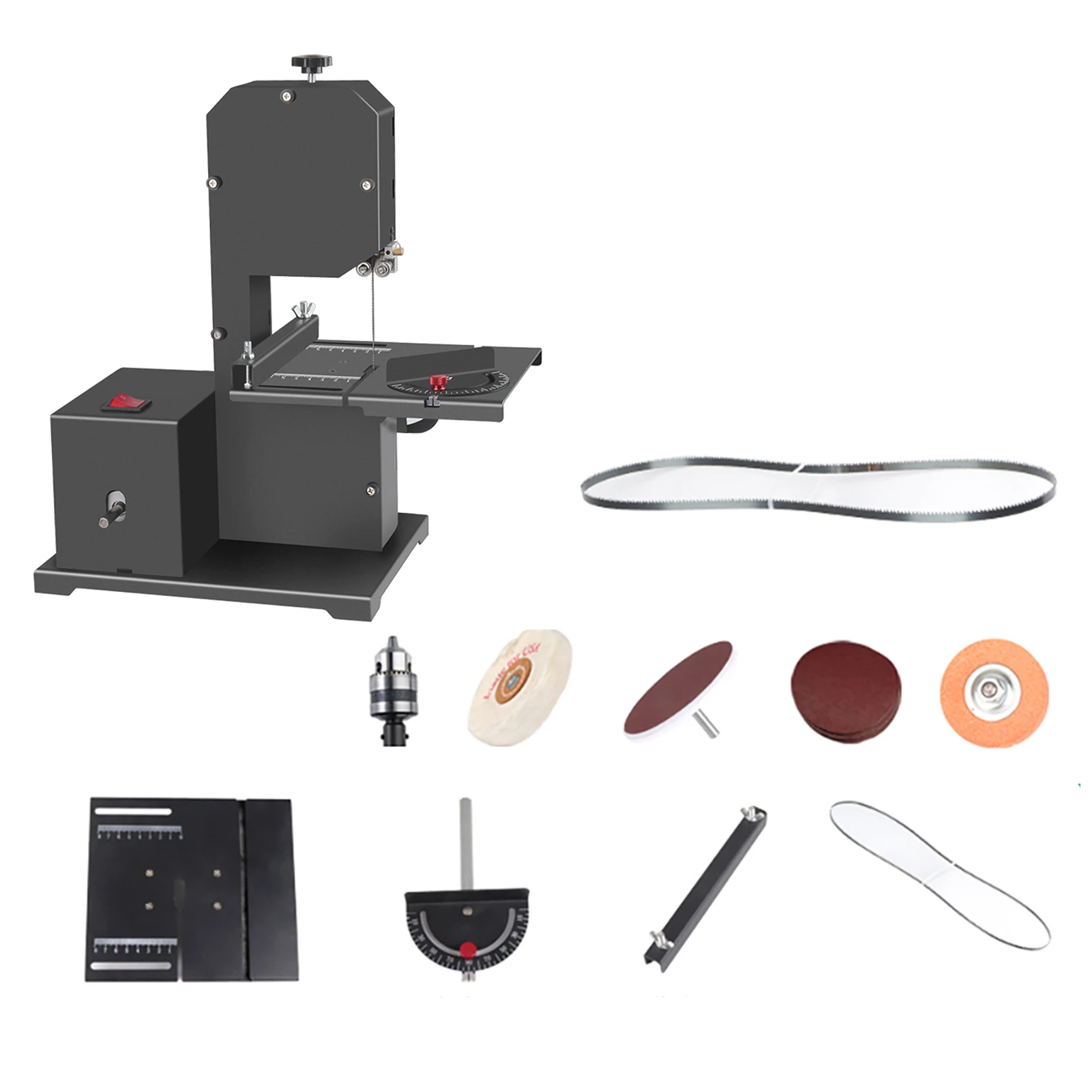 Mini-Multifunctional-Band-Saw-Machine-1750RPM-Benchtop-Band-Saw-Table ...