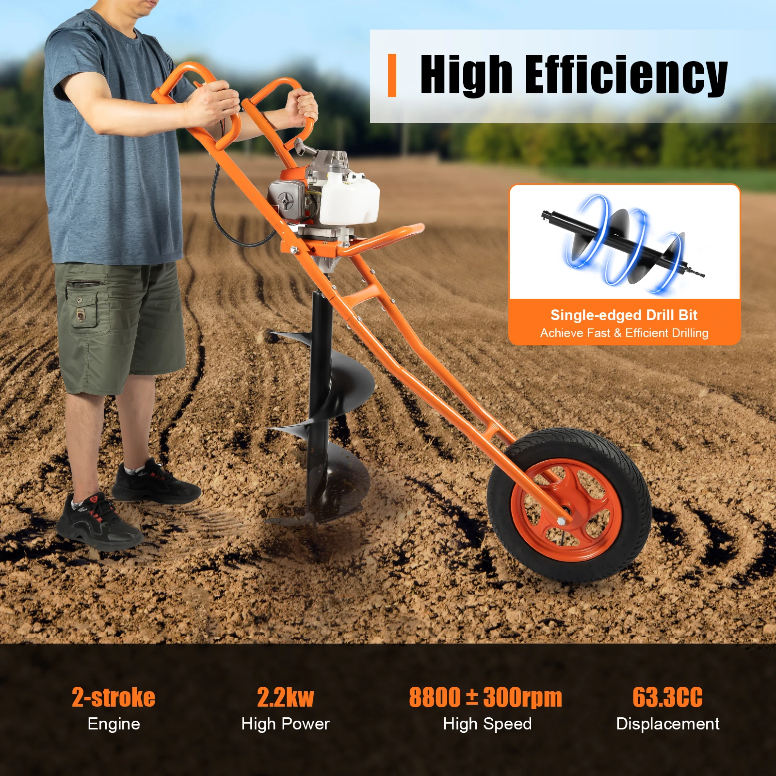 Earth Auger Tractor Drilling Machine: Real-World Performance, Setup ...