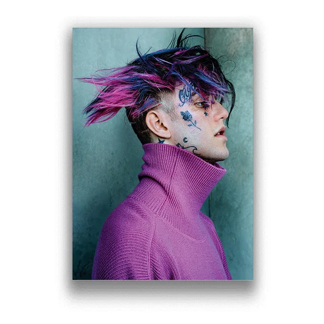 Rapper Diamond Purple Hair