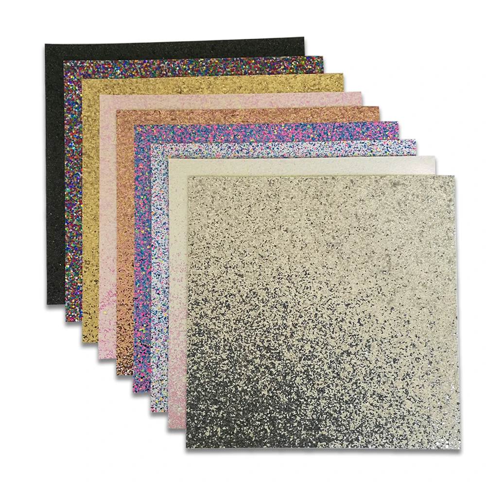 Ready-Stock-9-Sheets-Pack-12-12-305-305mm-250GSM-Multi-color-Glitter ...