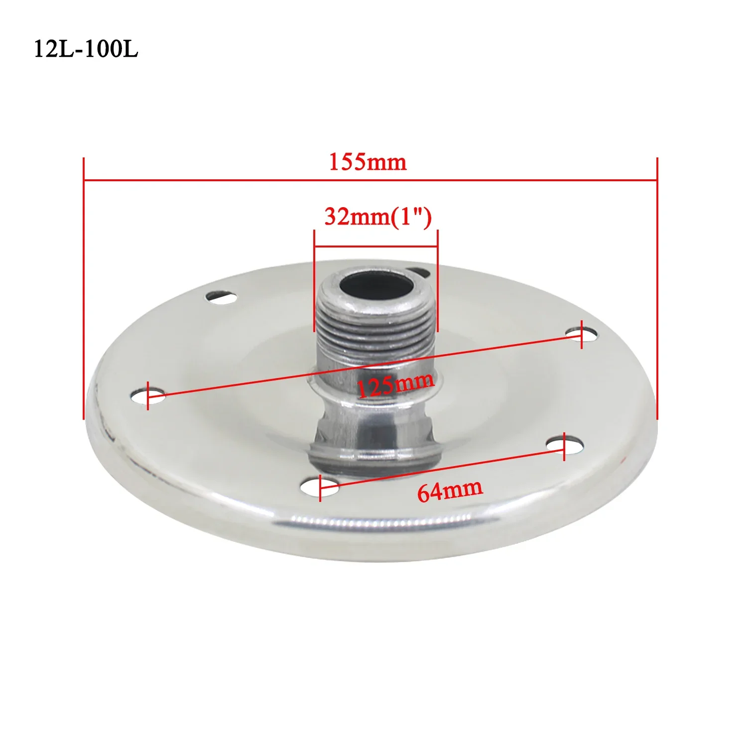 Galvanized-iron-Pressure-Tank-Flange-DN20-DN25-expansion-tank-flange ...