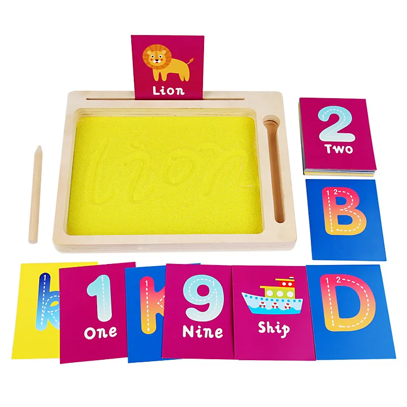 Children-s-DIY-Sand-Painting-Wooden-Writing-And-Painting-Board-Sand ...